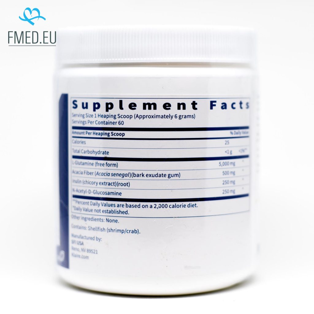 Gastrothera, glutamine and prebiotics for intestines - Fmed.eu